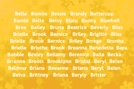 Comprehensive Guide to Female Dog Names Starting with B - Dog Names ...